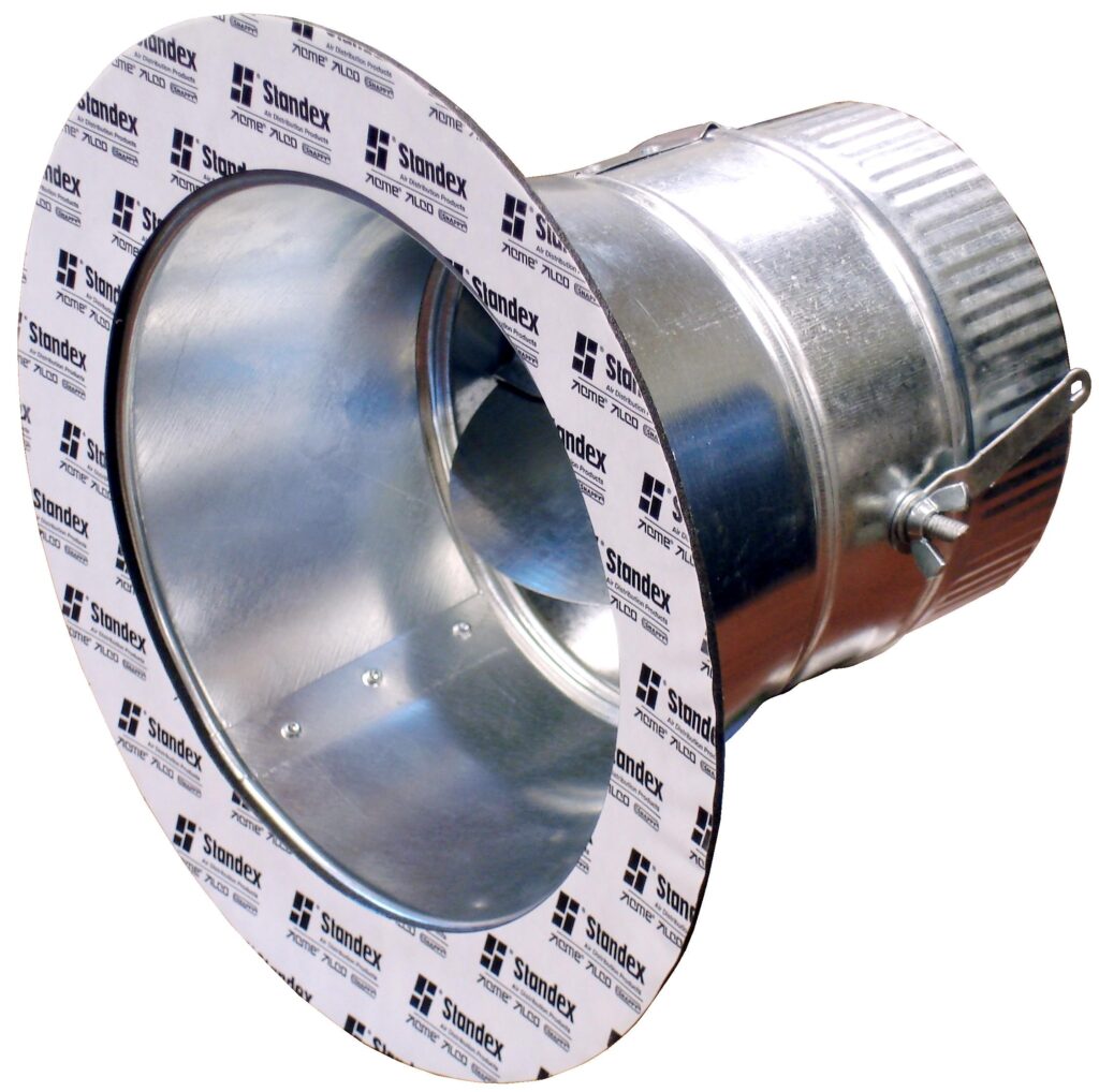 Adh Takeoff - Conical w/Damper | M&M Manufacturing