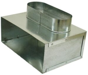 Oval 90 Deg Register Box | M&M Manufacturing